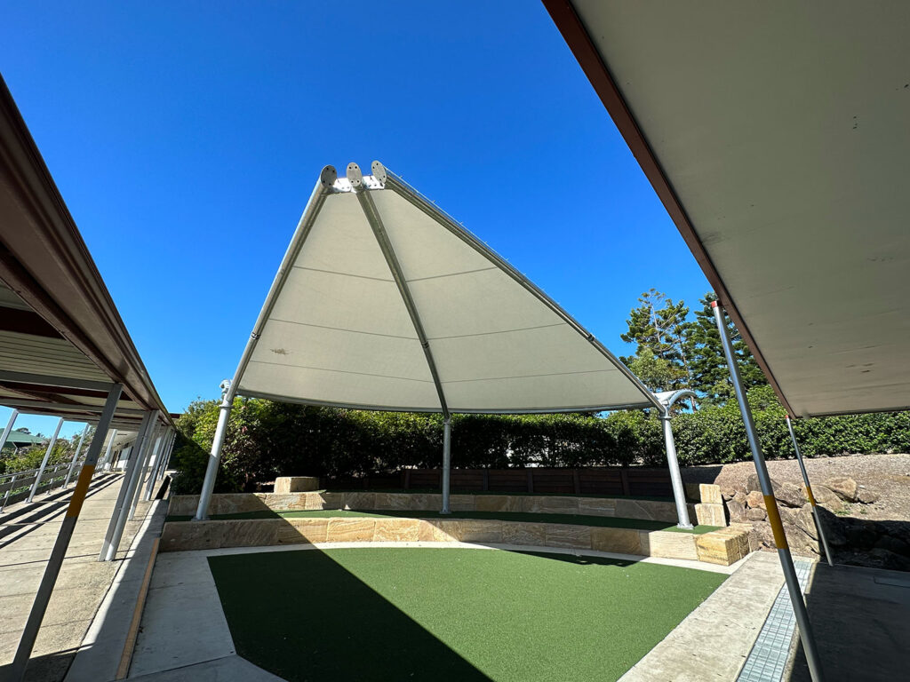 Nerang State High School Amphitheatre - Vector Shade Structures