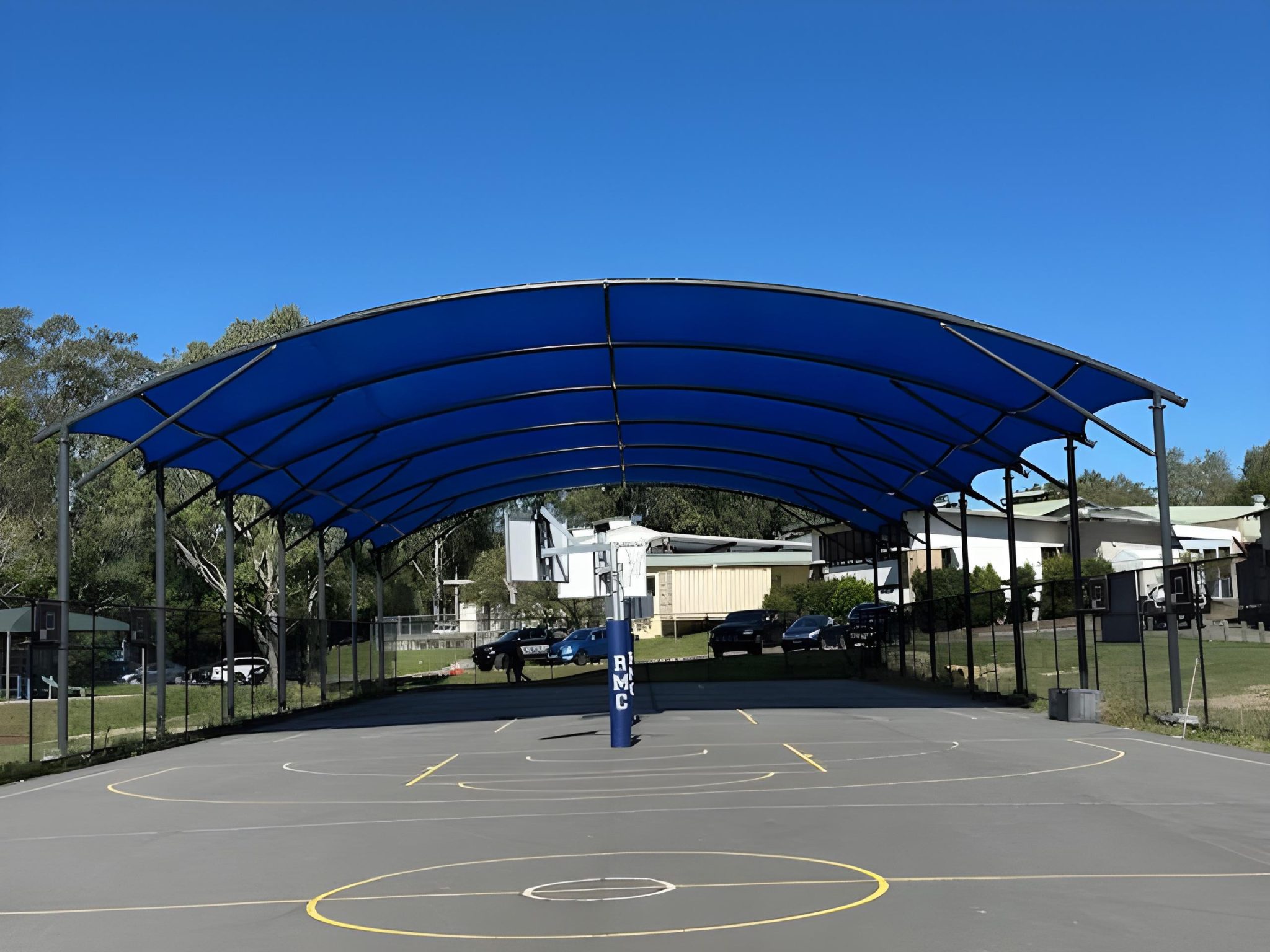 Rivermount College - Single Court - Vector Shade Structures