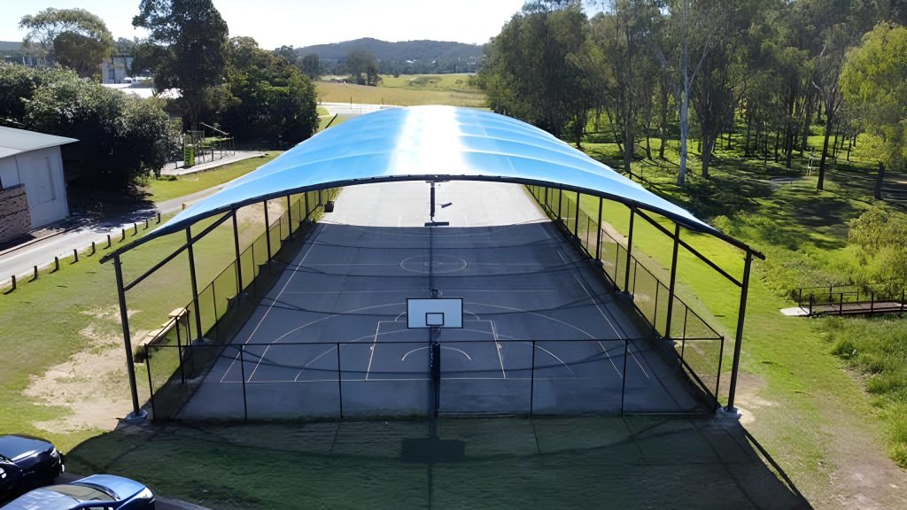 Basketball Court Covers | Basketball Court Shade Structures