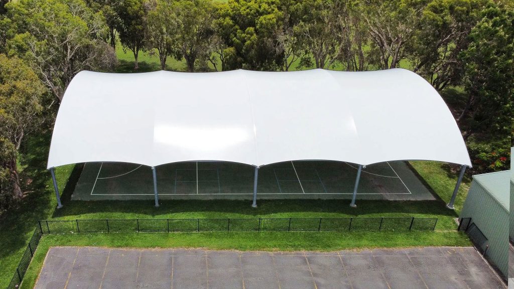#1 in Sports canopies | Permanent sports shade structures Australia